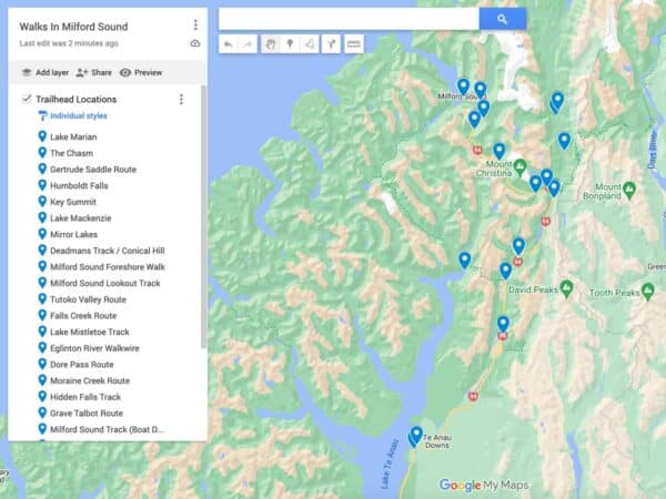 24 Epic Walks In Milford Sound | Your Complete Hiking Guide
